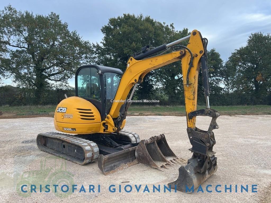 JCB 8055 RTS d'occasion - Mini-pelle - 49 - 2015