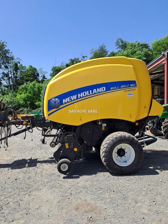 NEW HOLLAND ROLL-BELT 180 d'occasion - Presse ronde - 2018