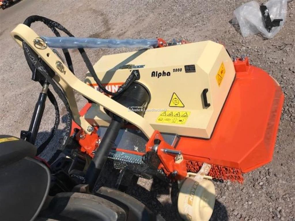 Second-hand BRAUN MULCHER ALPHA 2000 - rotary harrow - 2025