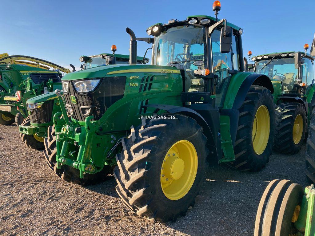 JOHN DEERE 6155M d'occasion - Tracteur agricole - 155 ch - 2020