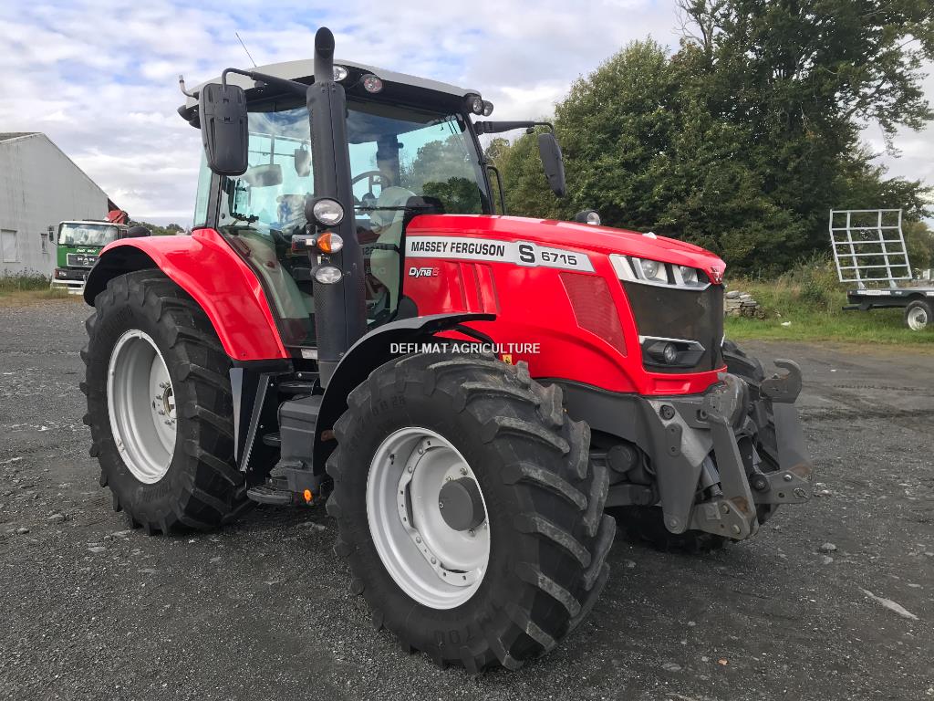 MASSEY FERGUSON 6715 S DYNA 6 EXCLUSIVE d'occasion - Tracteur agricole ...