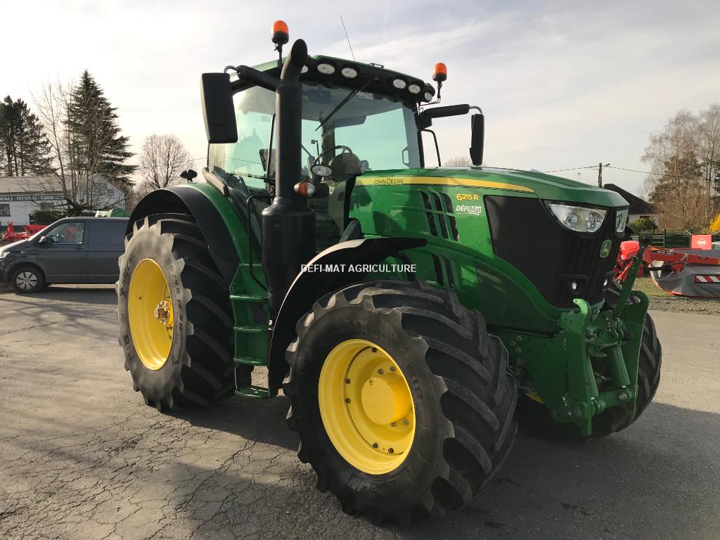 JOHN DEERE 6215 R d'occasion - Tracteur agricole - 215 ch - 2015