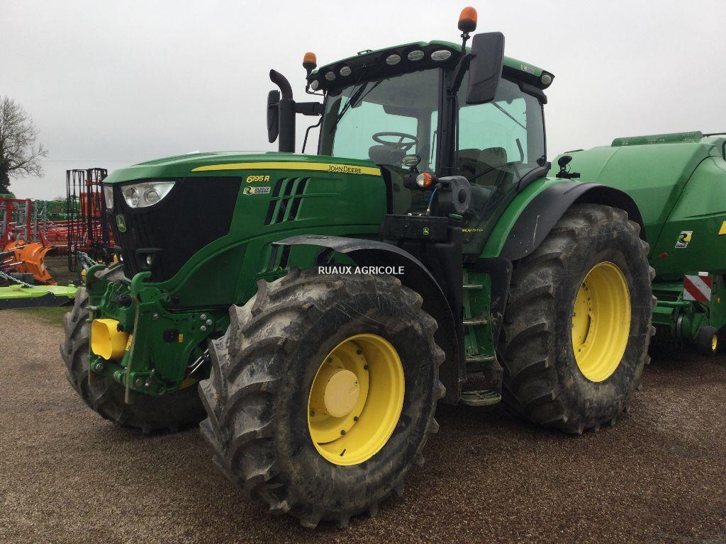 JOHN DEERE 6195R d'occasion - Tracteur agricole - 195 ch - 2021