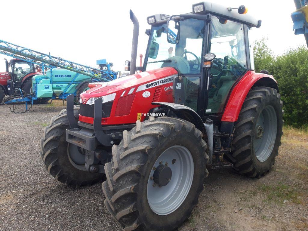 MASSEY FERGUSON 6455 TIERS 3 d'occasion - Tracteur agricole - 115 ch - 2012