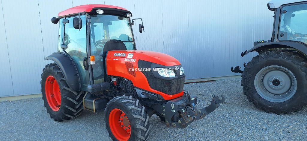 KUBOTA 5091 NARROW d'occasion - Tracteur vigneron/fruitier - 91 ch - 2019