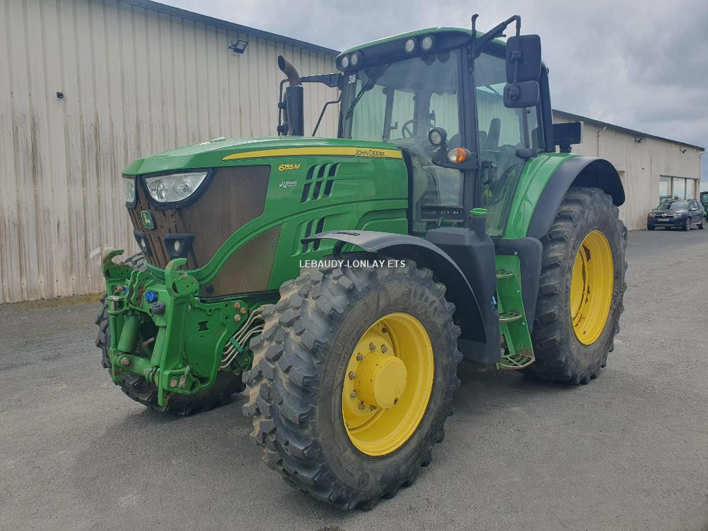 JOHN DEERE 6155M d'occasion - Tracteur agricole - 155 ch - 2017