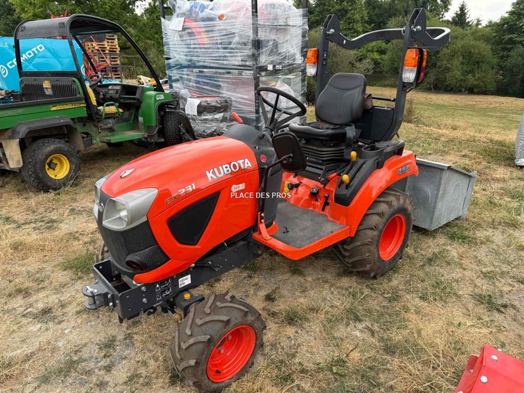 KUBOTA MICRO TRACTEUR BX231D KUBOTA d'occasion - Tracteur agricole - 23 ...