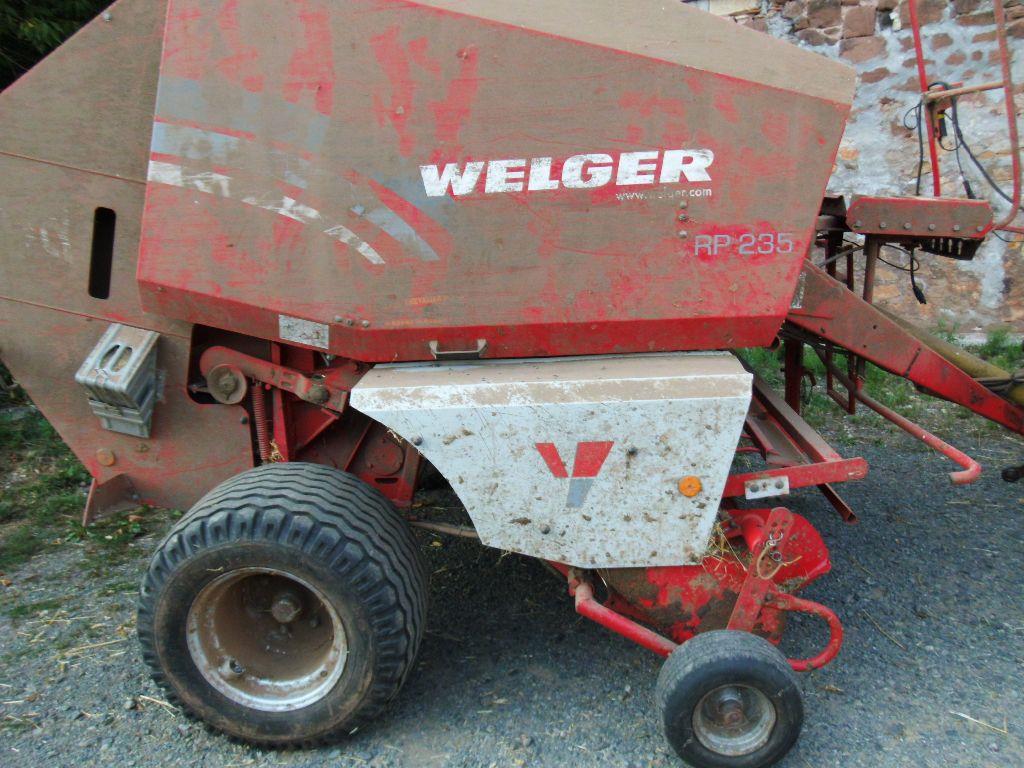 WELGER RP235 ROUND BALLER d'occasion - Autres matériels de fenaison - 2010